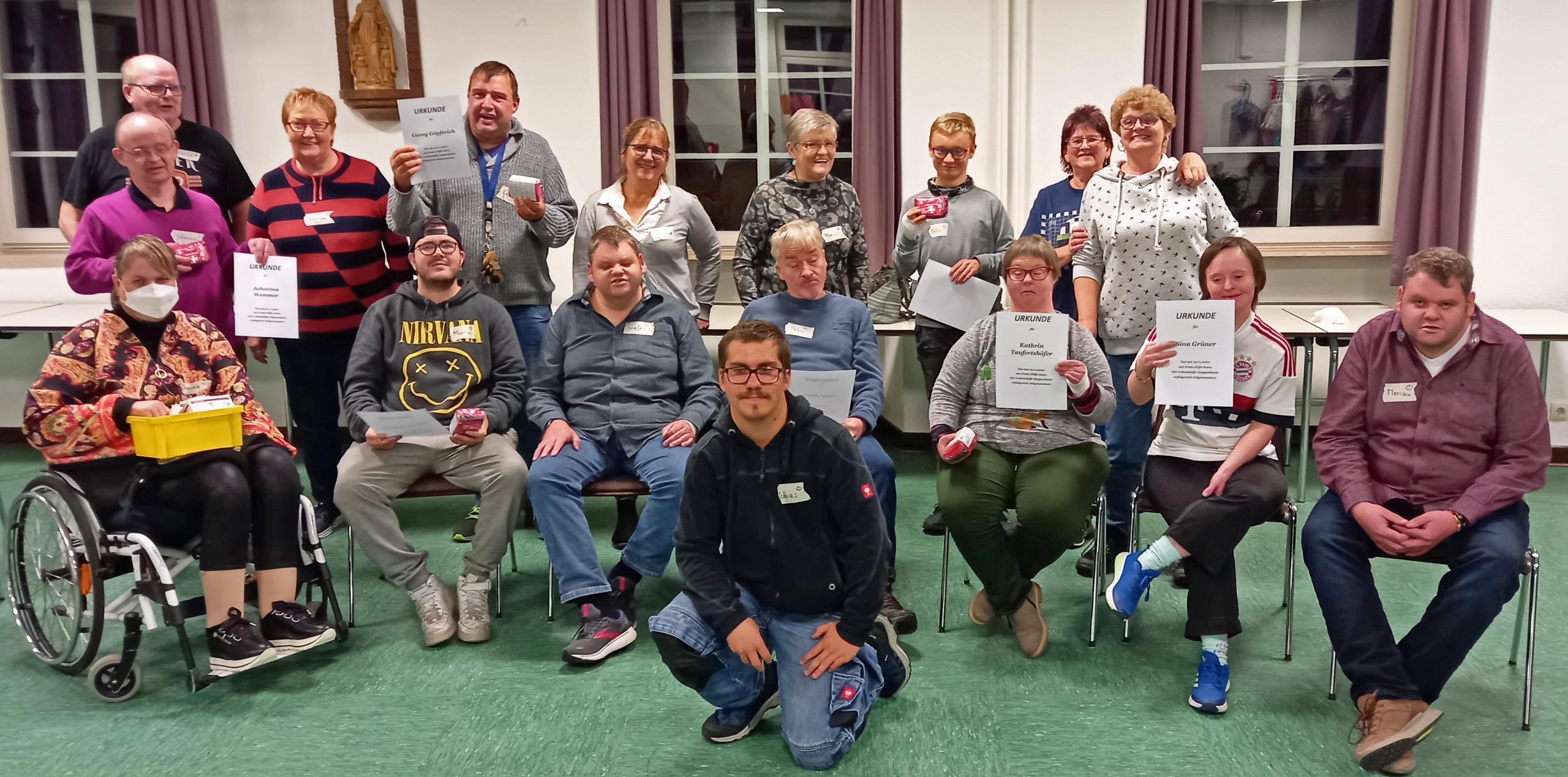 Erste Hilfe-Kurs bei Lebenshilfe Heppenheim - Lebenshilfe Heppenheim